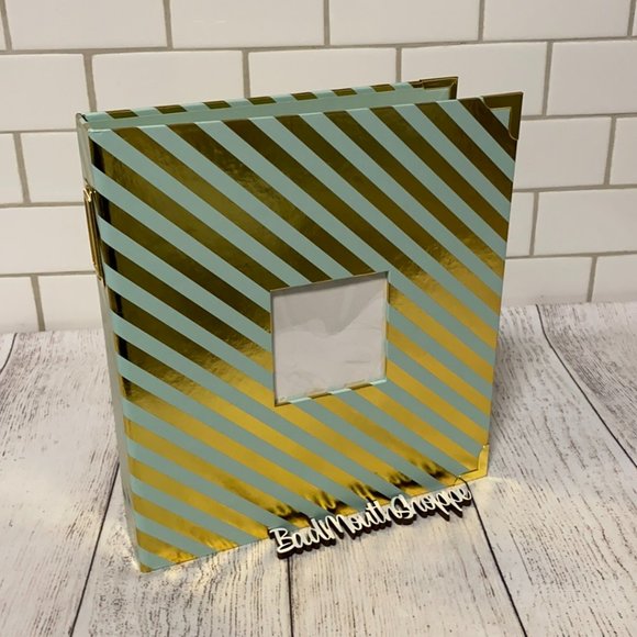 The Paper Studio | Office | The Paper Studio Seafoam Green Gold Foil ...